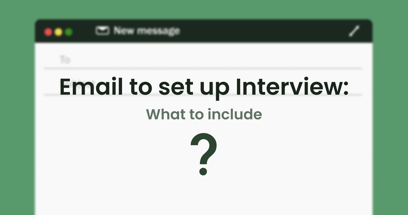 The basics of an interview schedule email - PyjamaHR Blog